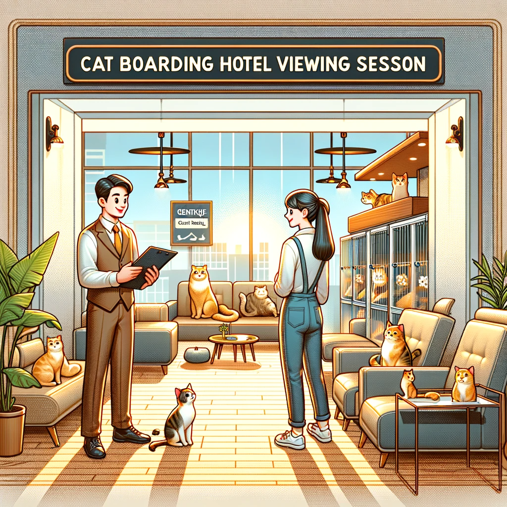 Cat Boarding Hotel Viewing Session | Ryokan Genetique